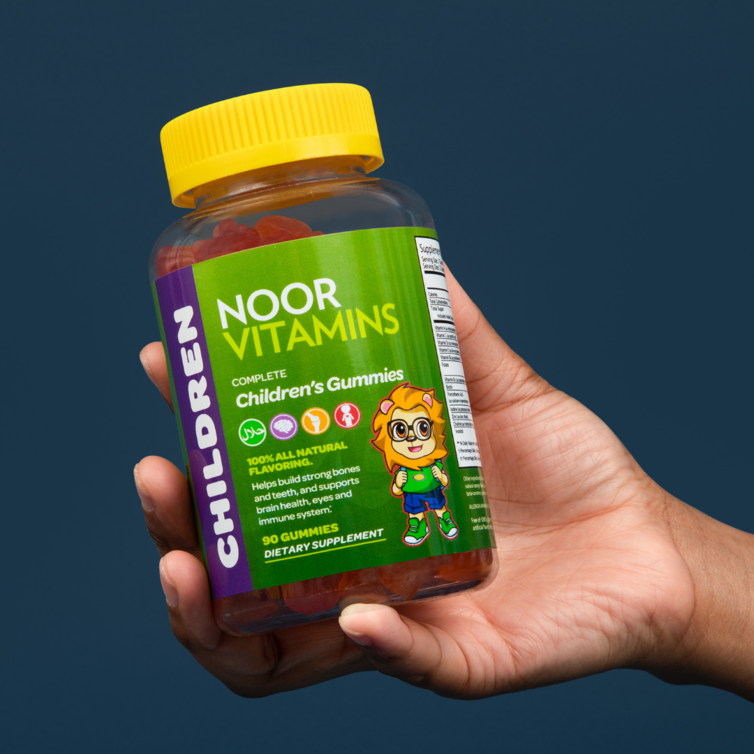 Noor Vitamins Children’s Halal Gummy Vitamin - Complete Daily ...